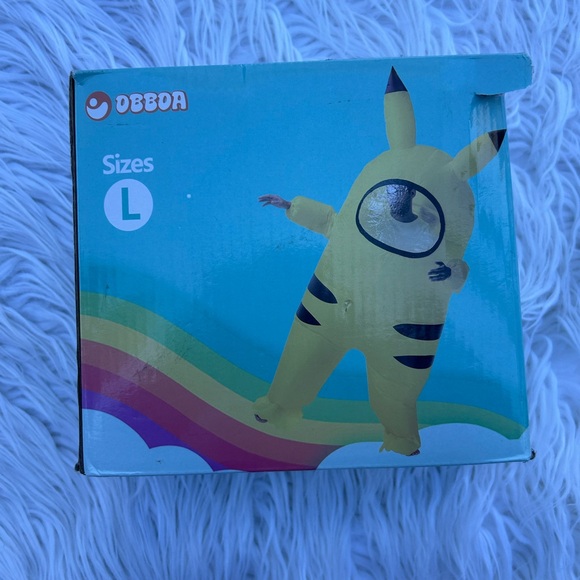 Costumes | Kids Among Us Pickachu Inflatable Costume A4 | Poshmark